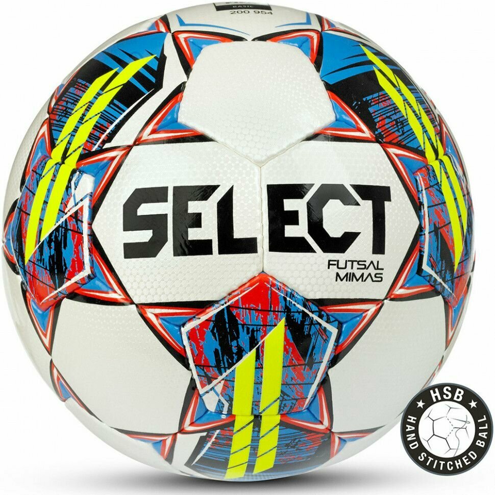 Select Футбольный мяч, 4 размер, белый