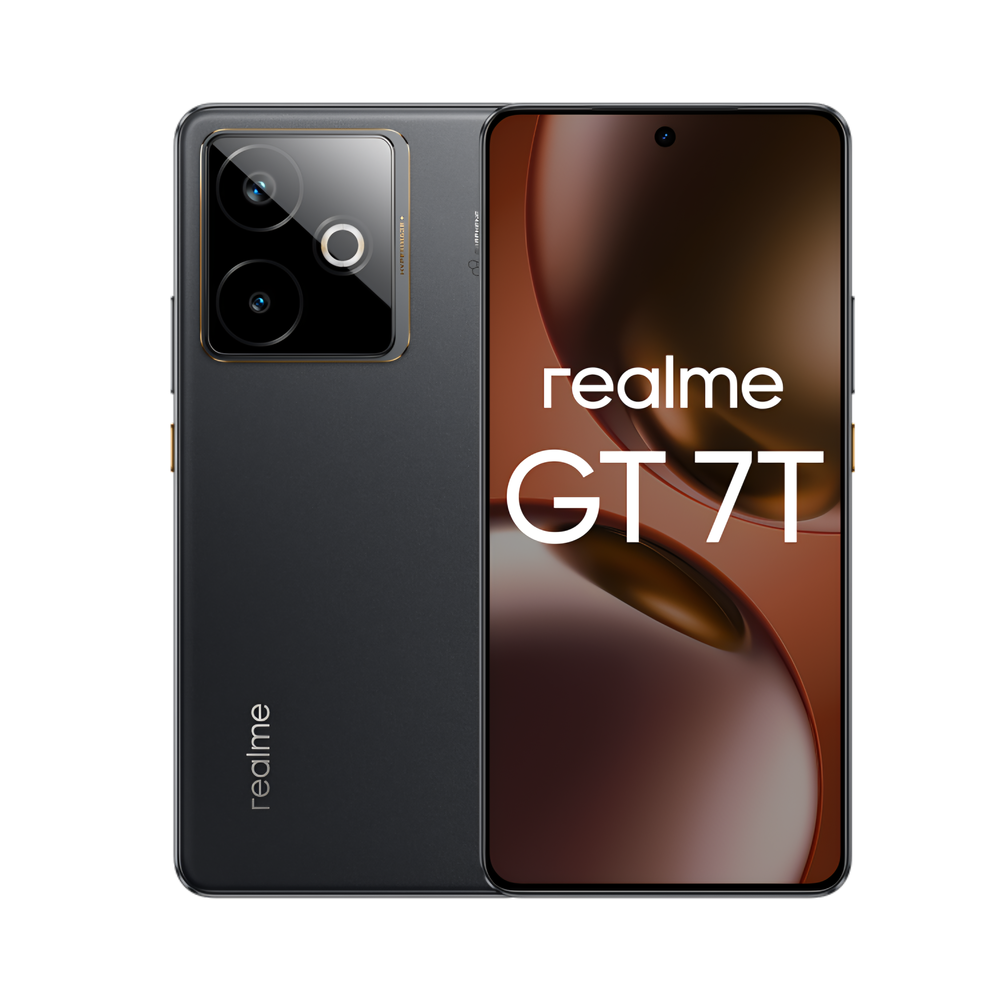 Смартфон realme GT 7T 12/512 ГБ RU (EAC), Dual nano SIM, черный