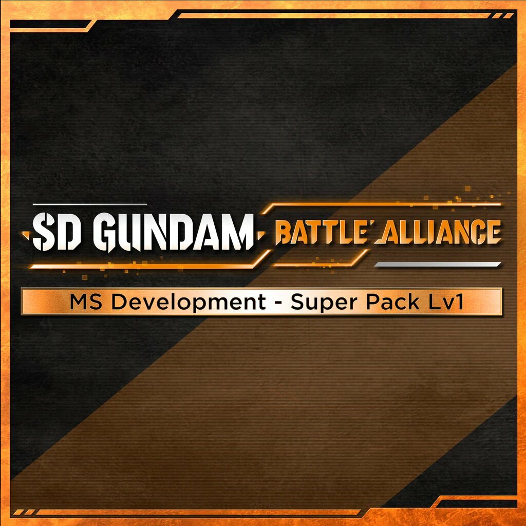Дополнение SD GUNDAM BATTLE ALLIANCE MS Development - Super Pack Lv1, цифровое издание PlayStation 5, регион Турция / код пополнения баланса