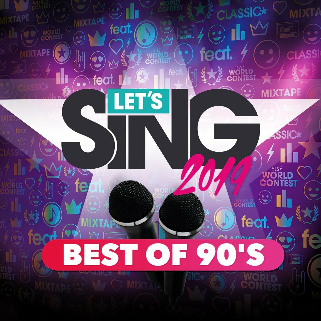 Дополнение Let's Sing 2019 Best of 90's Song Pack, цифровое издание PlayStation 4, регион Турция / код пополнения баланса