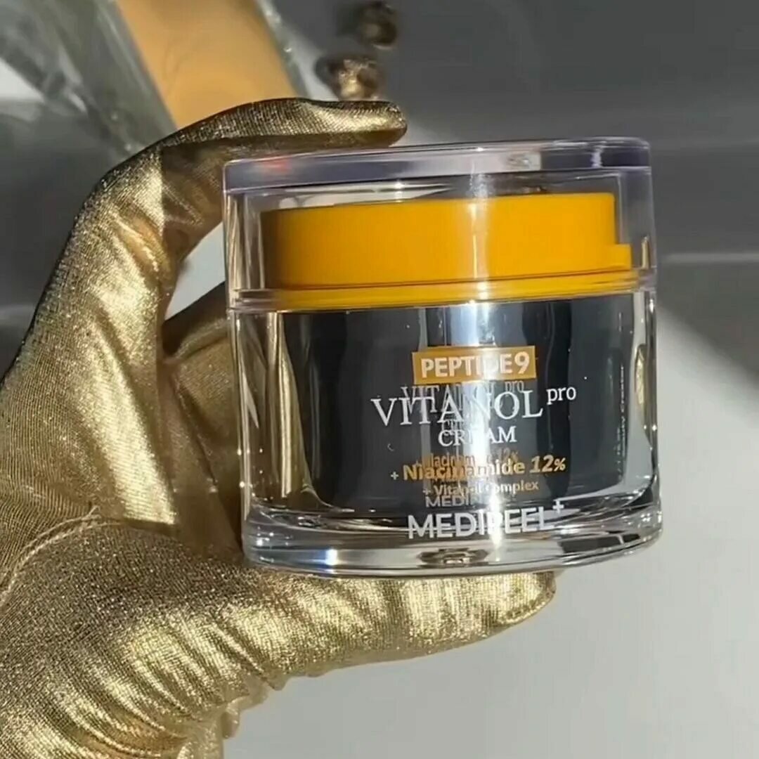 Лифтинг-крем MEDI-PEEL для ровного тона и сияния кожи Peptide 9 Vitanol PRO Cream 50g !