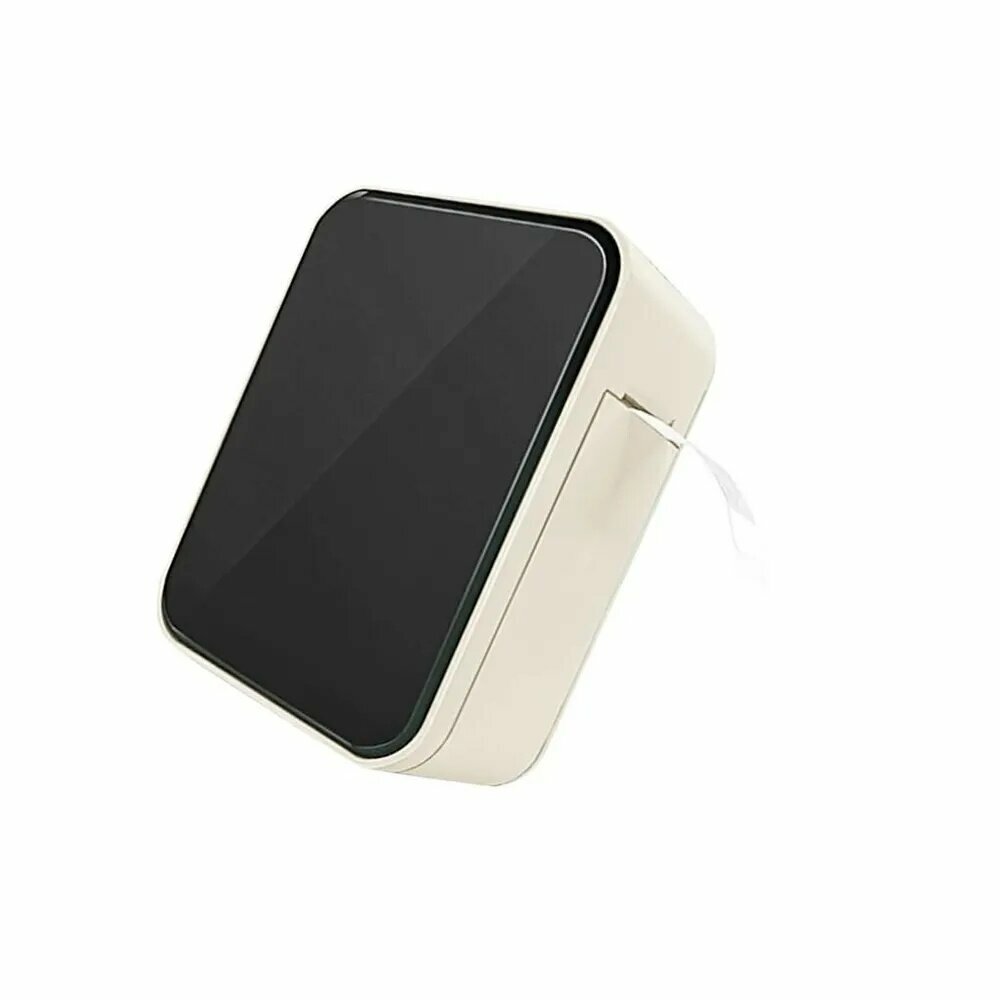 Маленький этикет-принтер с радиоподключением, USB-зарядкой, несколькими стилями шрифтов, включает 1 рулон бесплатных стикеров, Ecro