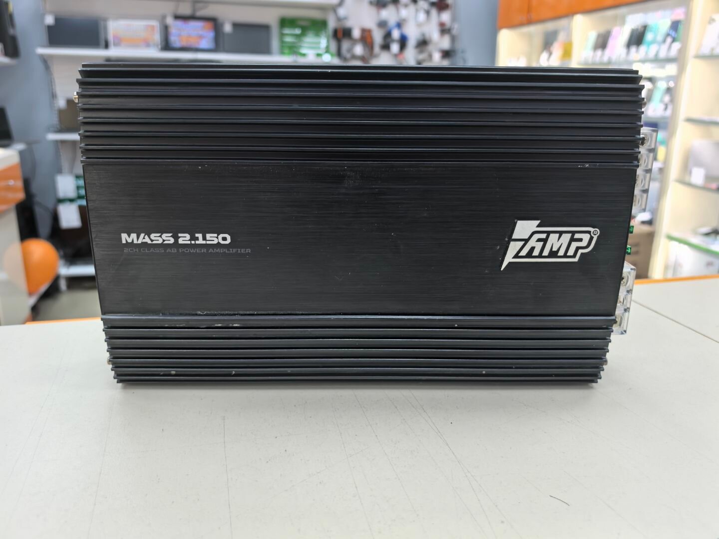 Усилитель 2 Канальный AMP Mass 2.150, б/у, уценка