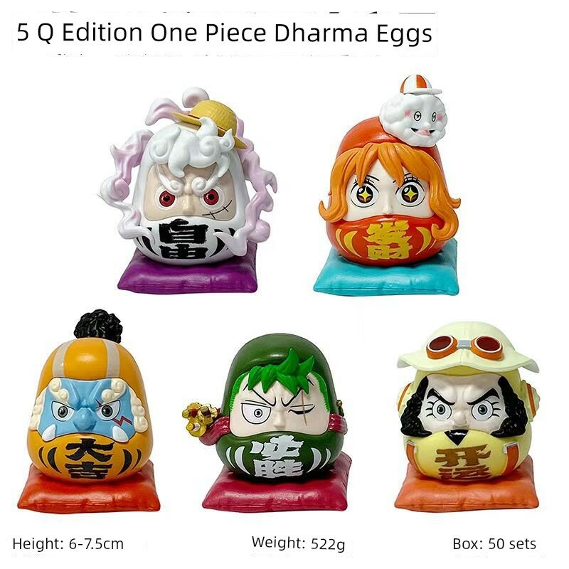 Фигурка Дамо из аниме One Piece, версия Ника, Луффи, Зоро, Санджи, Нами, скульптура, подарок, украшение для автомобиля