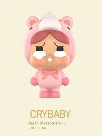 Оригинальные куклы POPMART Bubble Cute Series, мини-фигурки POPBEAN Cute, Новогодняя серия Слезливый скоро увидит
