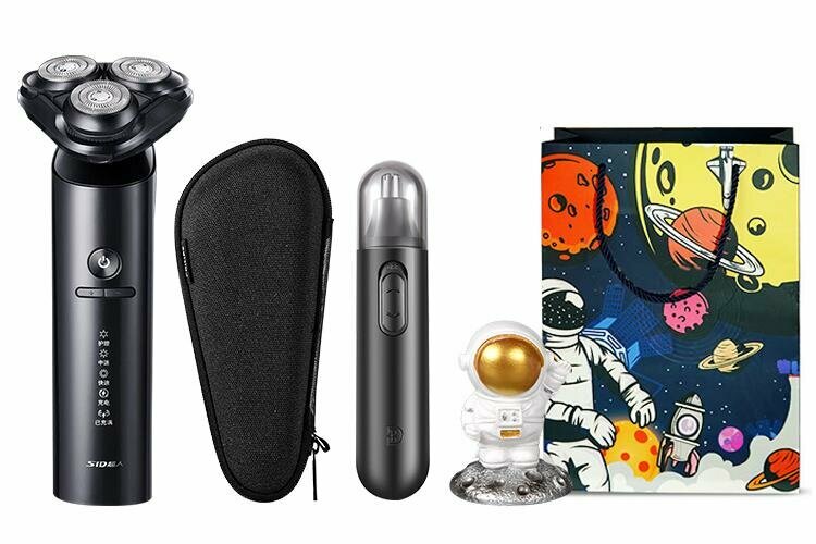 Электробритва мужская SID RS366 Razors Full body Washable, RS366, Black
