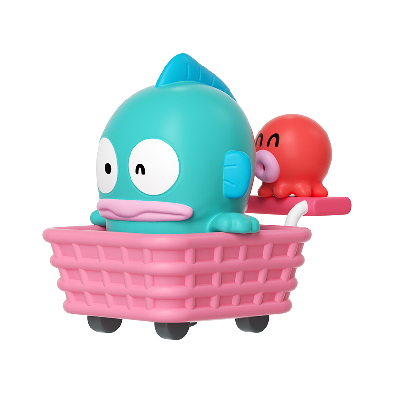 Милая и очаровательная фигурка рыбки-клоуна Хангиодон от Sanrio, серия Hanton Supermarket Member's Day, в слепом