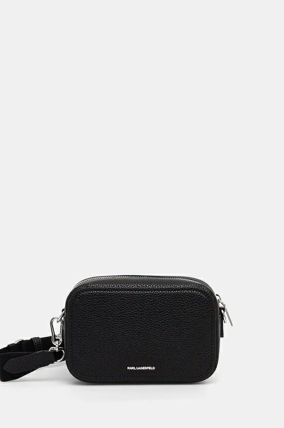 Сумка Karl Lagerfeld IKON A1W30494, 20x13x7 см цвет черный