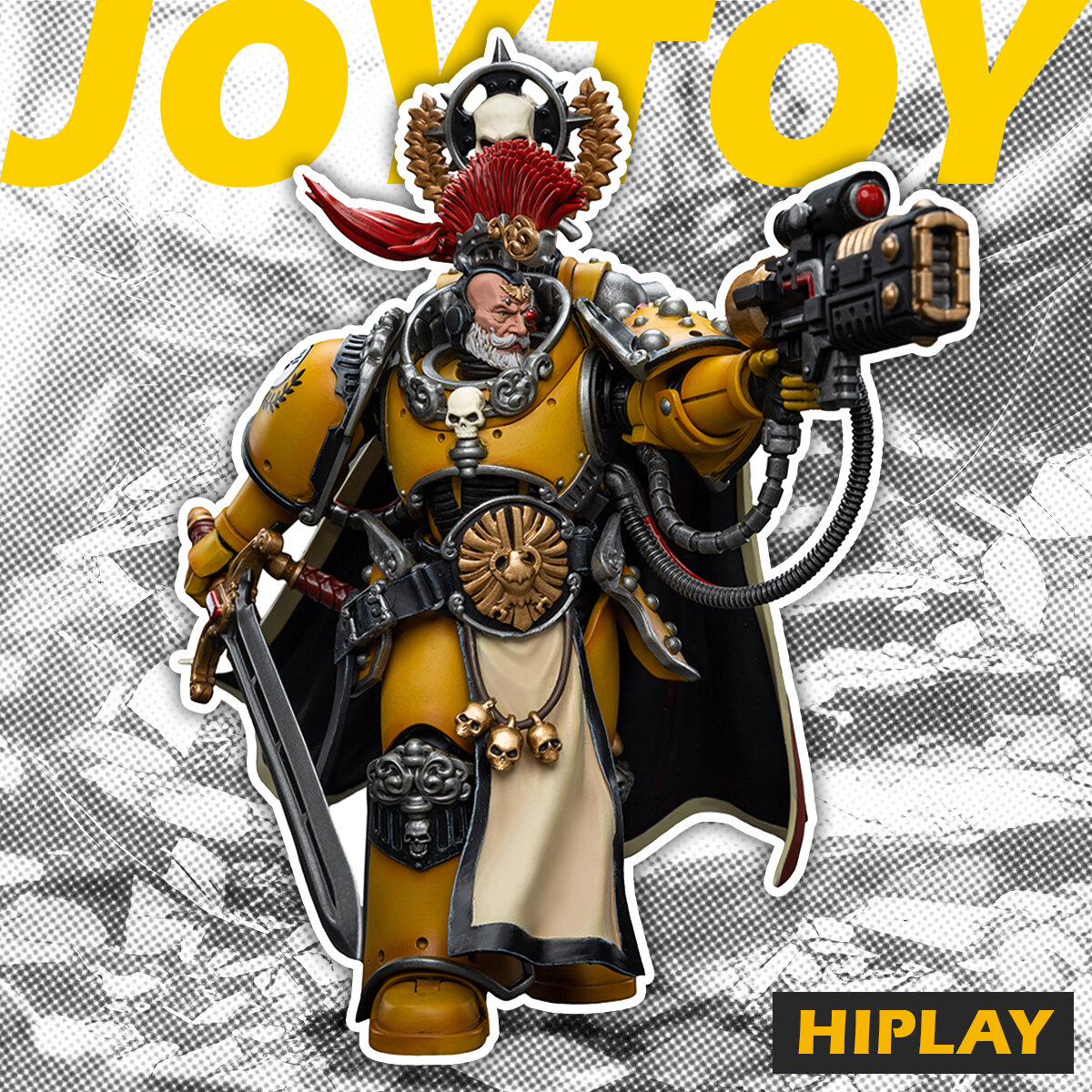 HIPLAY JOYTOY Warhammer 40000 Имперские Кулаки Арбитр JT6656 1/18