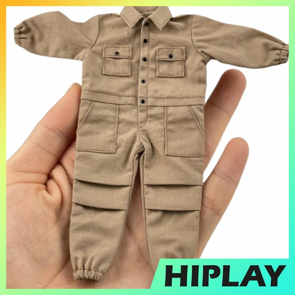 HIPLAY NCCTOYS 1/12 Рабочий комбинезон Песочный CCN1211-4 Аксессуары для фигурок