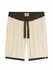 Шорты SCOTCH & SODA Ribbed-knit drawstring shorts, размер 46