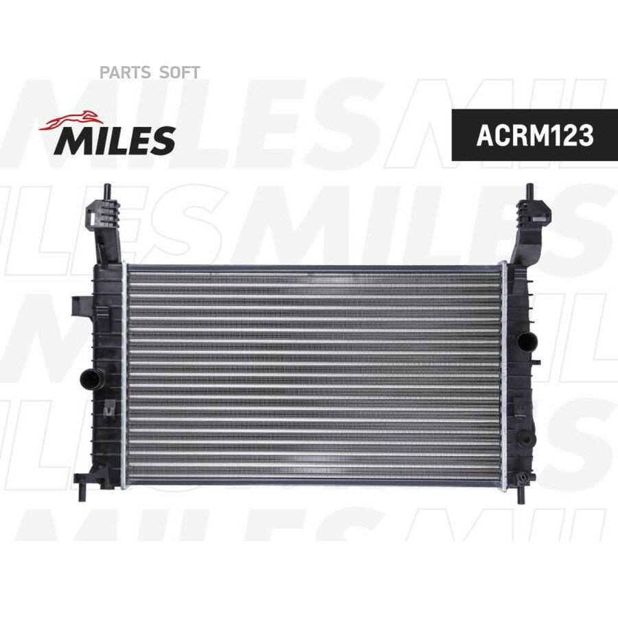 MILES ACRM123 Радиатор OPEL MERIVA 03- 1.4-1.8 паяный ()