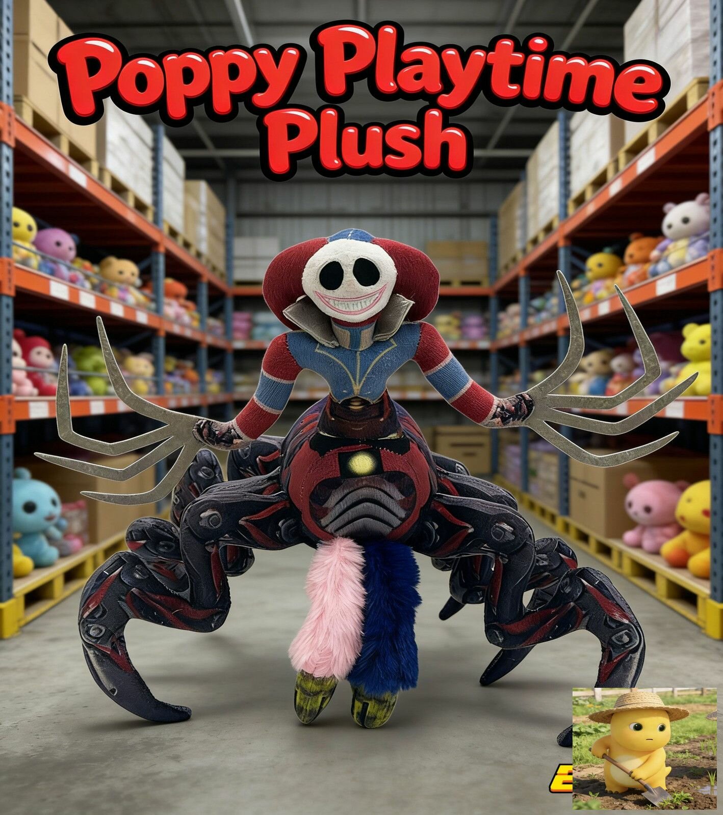 Poppy Playtime: Chapter 5 Poppy Playtime The Prototype Huggy Wuggy мя гкая игру шка