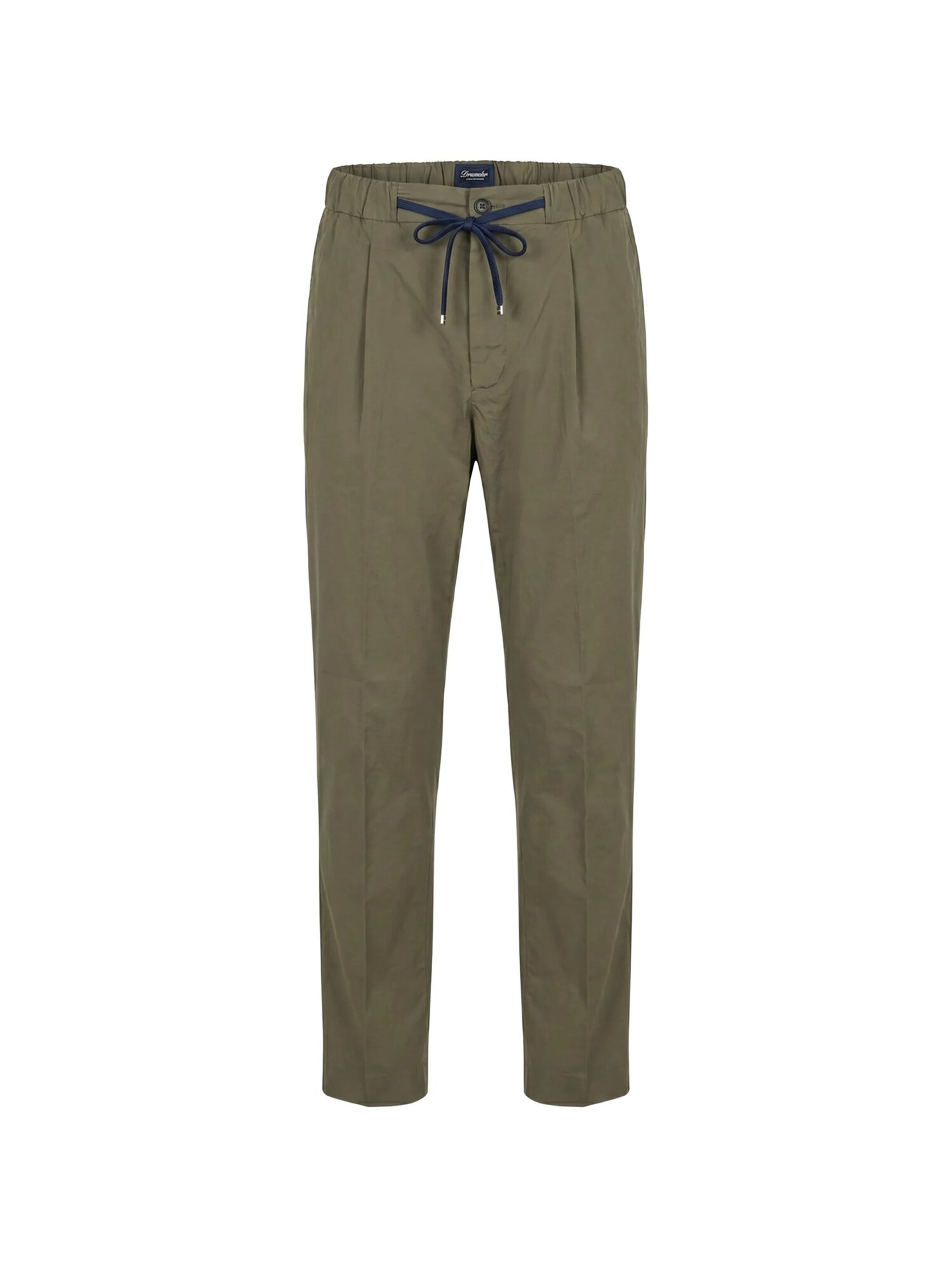 Брюки Pleated drawstring-waist trousers