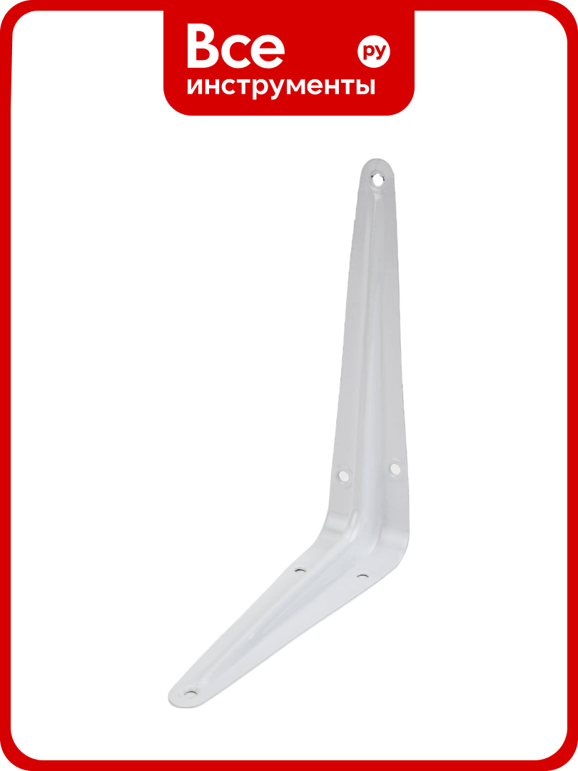 Уголок-кронштейн STAYER MASTER 150х125 мм, белый 37402-1