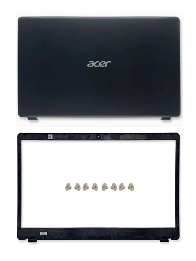 Крышка матрицы (экрана) для ноутбука Acer Aspire A315-42 A315-54 A315-56 EX215-51 N19C1 Чёрный