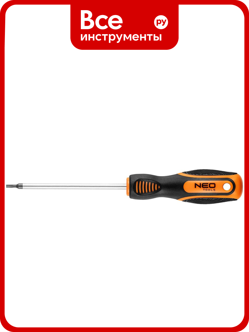 Отвертка NEO Tools Torx T10 x 100 мм 04-186