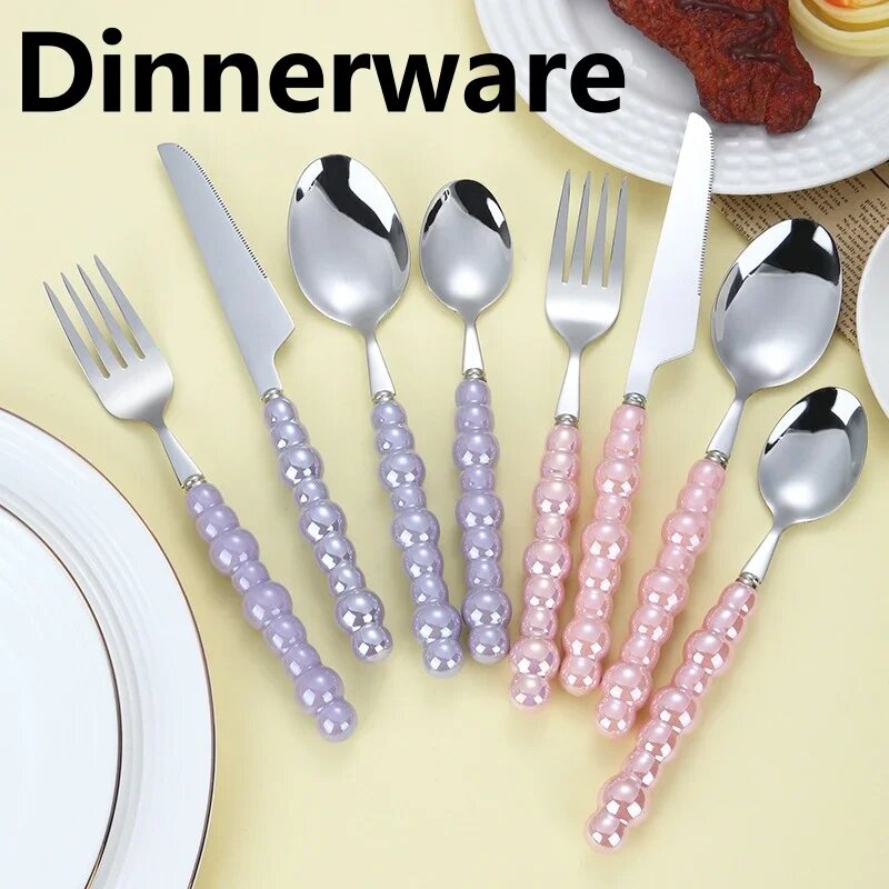 Набор столовых приборов Pink-4pcs, 4 шт.