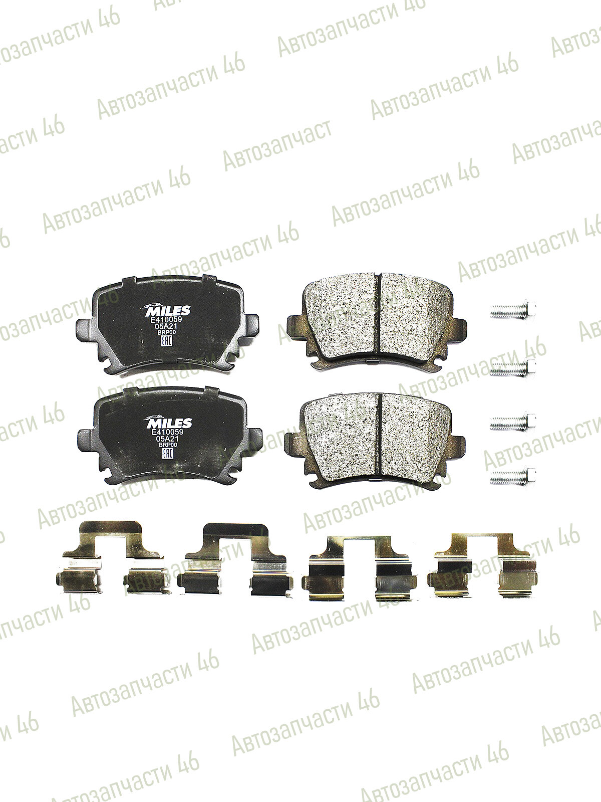 Колодки тормозные задние 1k0698451g Шкода Йети Skoda Yeti 2009-2014 Miles Бельгия 1K0698451P
