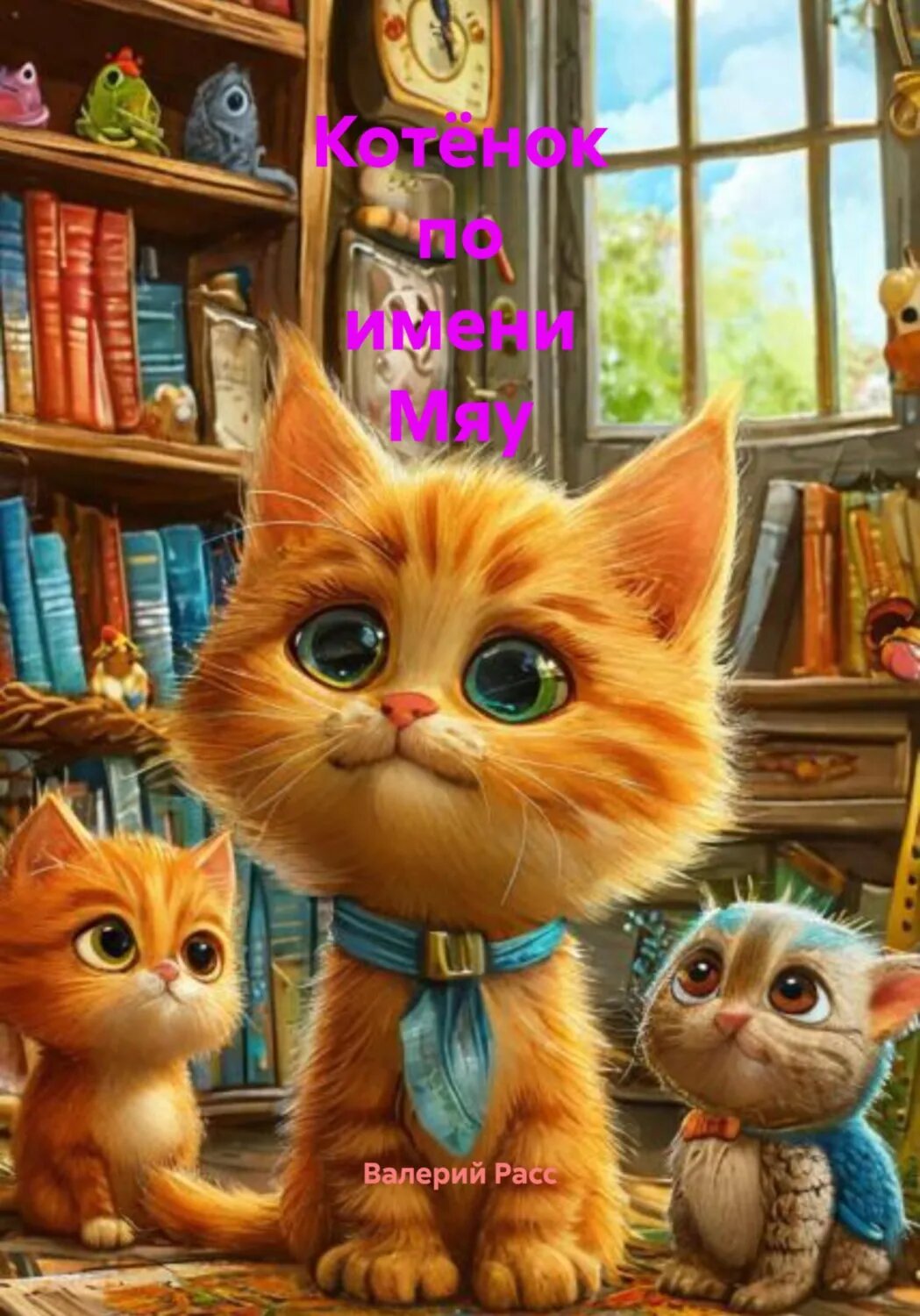 Котёнок по имени Мяу [Цифровая книга]