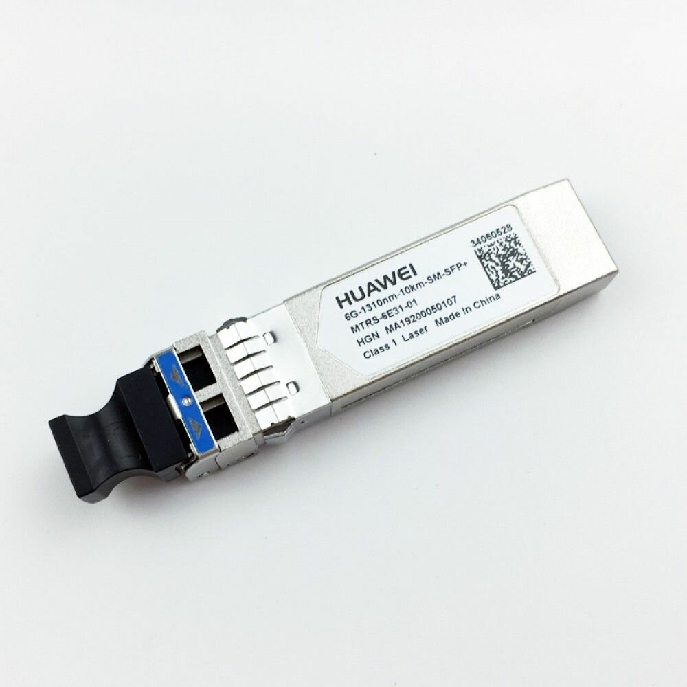 Трансивер Huawe* 34060528 OSV010N01 SFP+ 1310nm 6.144G 8.4dBm 0.5dBm 13.8dBm LC SM 10km (34060528)