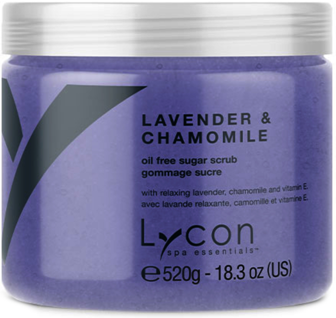 LYCON Скраб для тела - лаванда и ромашка 520 г Lavender & Chamomile Sugar Scrub 520 150ml