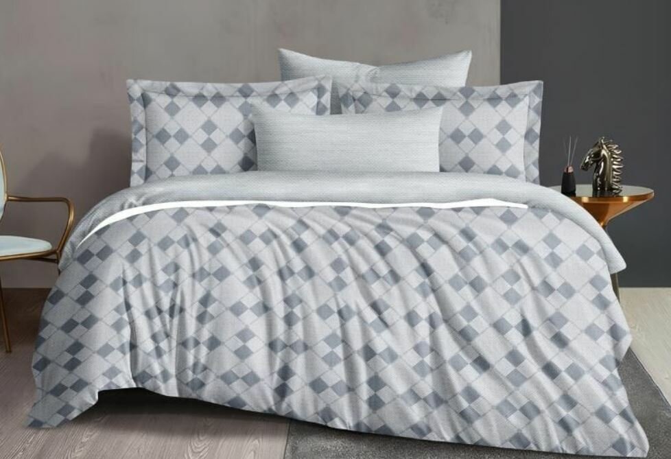 Комплект постельного белья Cleo Satin Lux 41/005-SL, семейный