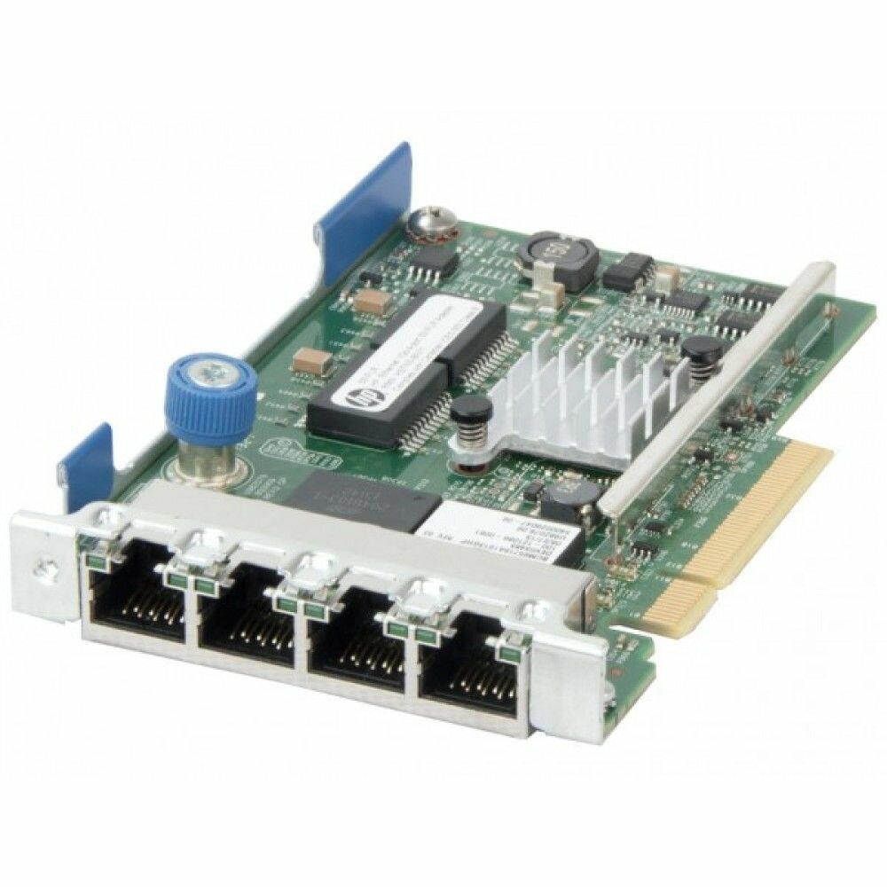 Сетевая карта HPE ETHERNET 1GB 4-PORT 331FLR ADAPTER, 634025-001