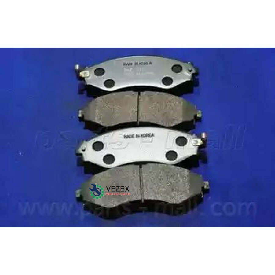 PARTS-MALL PKC008 колодки дисковые передние!\ Chevrolet Lacetti 03>/Leganza 98-02