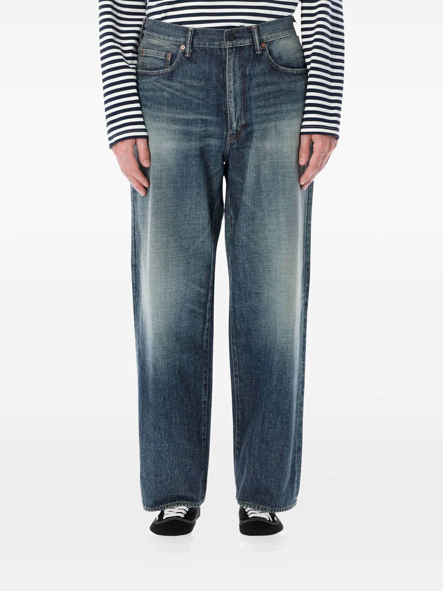 Джинсы Salvage straight-leg jeans 