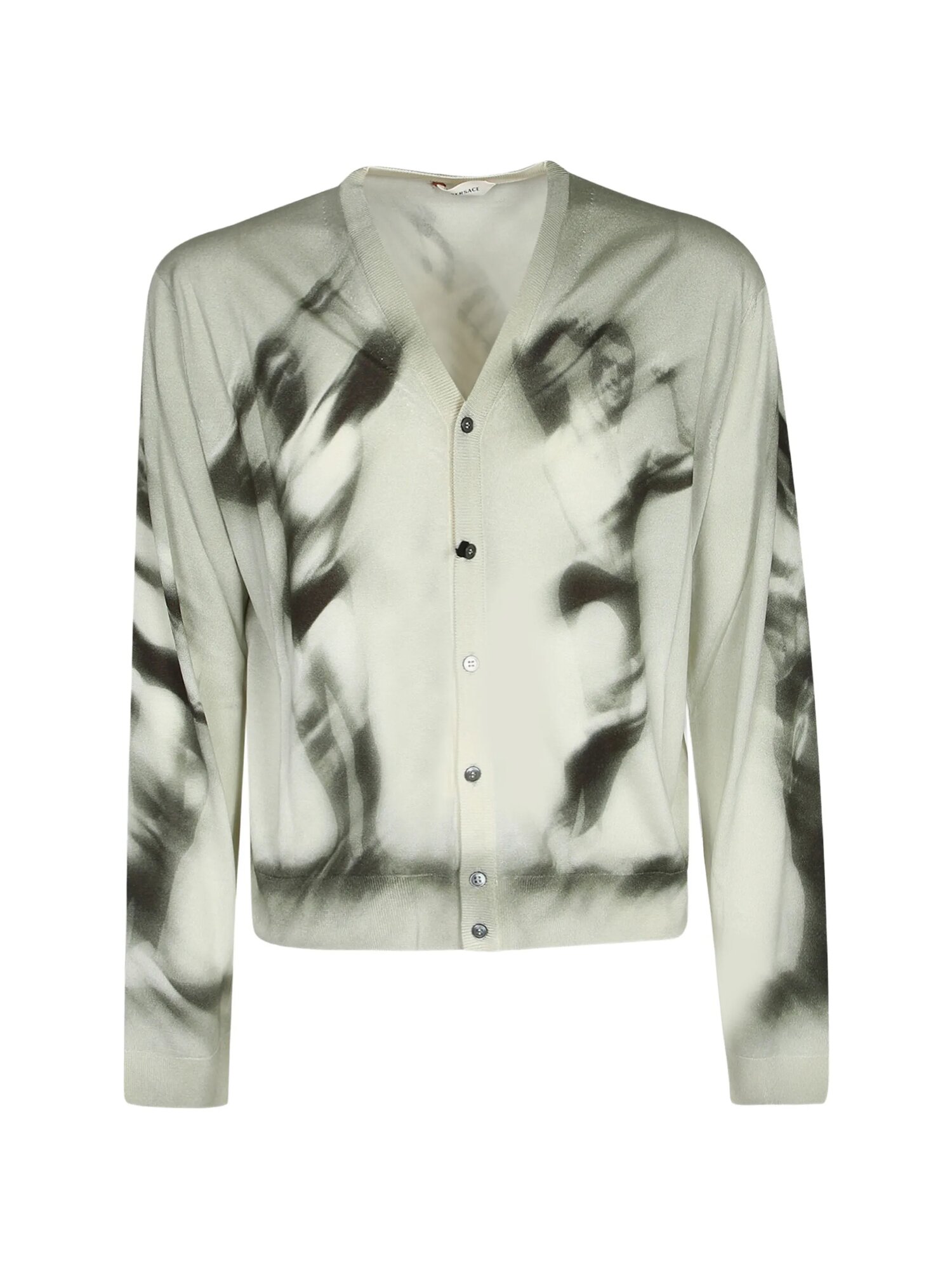 Топ Photographic-print button-up cardigan