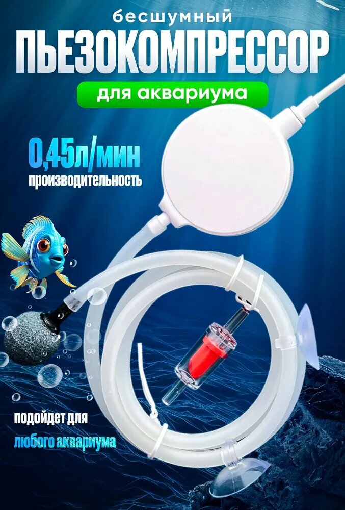 Компрессор для пруда поршневой.