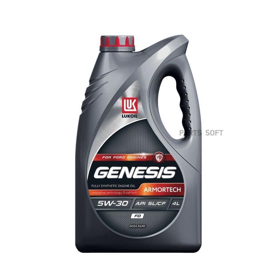 3149878 ЛУКОЙЛ GENESIS ARMORTECH FD 5W30 синтетика SL/CF (ACEA A1/B1, A5/B5) 4л LUKOIL 3149878 | цена за 1 шт