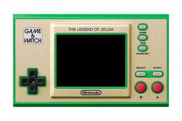 Игровая приставка Game & Watch "The Legend of Zelda", 4 игры, интерактивные часы