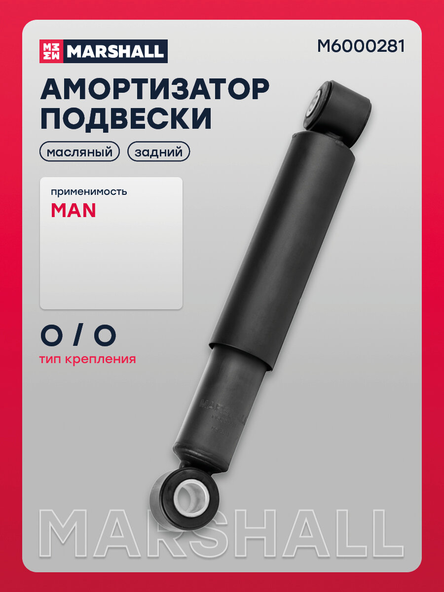 Амортизатор подвески MAN (M6000281)