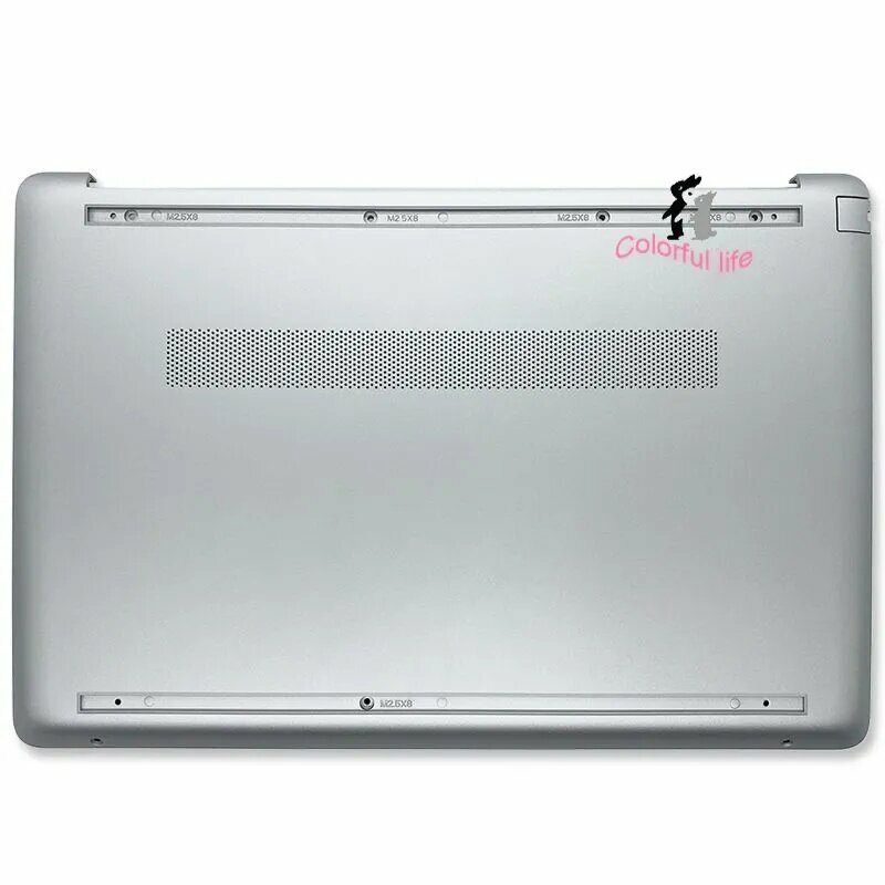 15.6"Матричная крышка ноутбука подходит HP 15S-DU 15S-DY 15S-DR 15S-GW 15-DW TPN-C139 250 225 G8 250 225 G9 Серебряный Поддонная оболочка