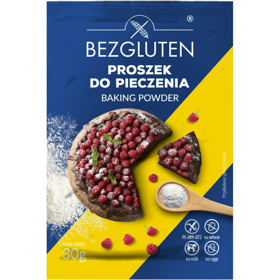 Безглютеновый разрыхлитель Bezgluten, 10шт x 30г