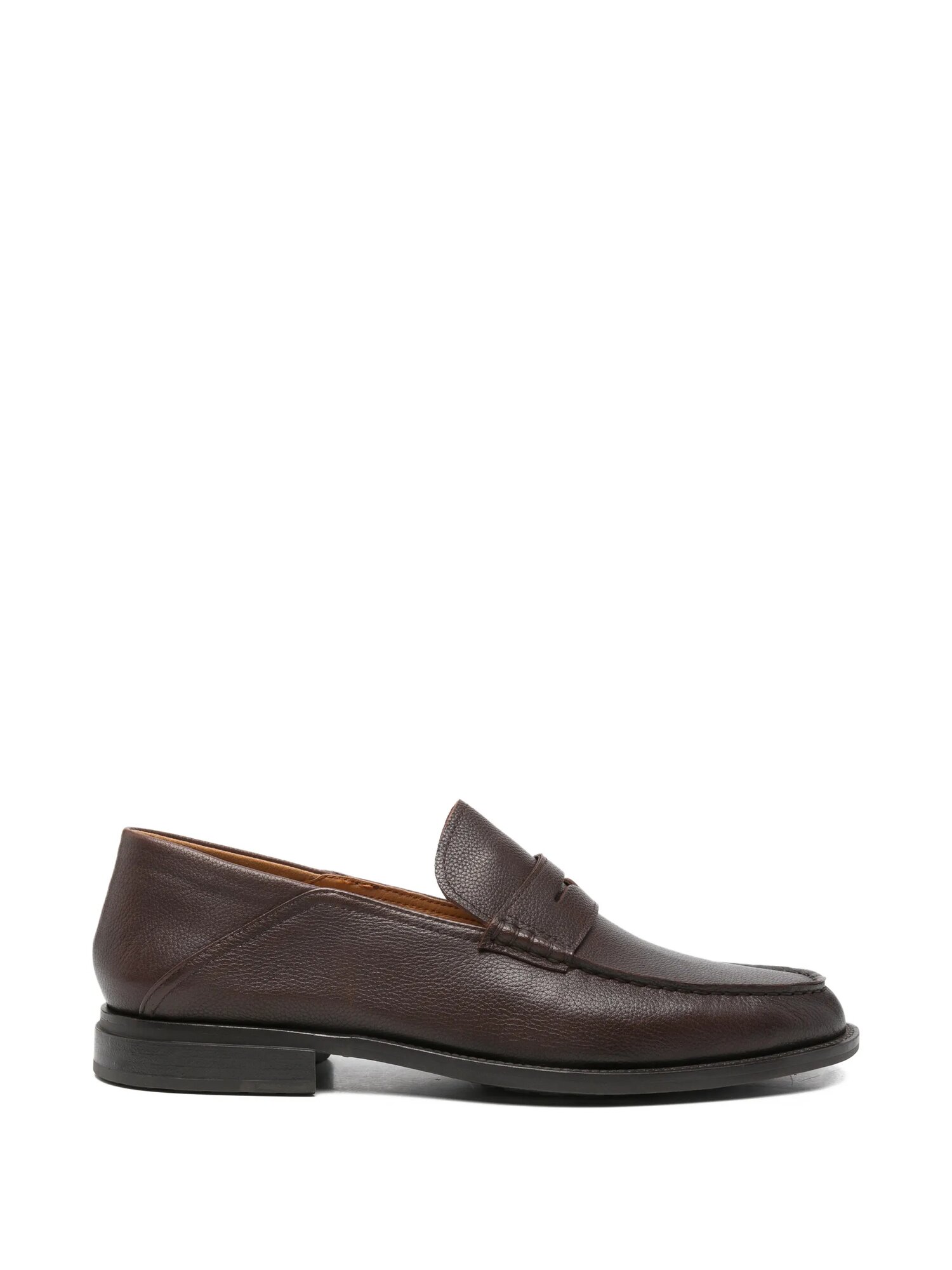 Лоферы Pebbled-leather penny loafers