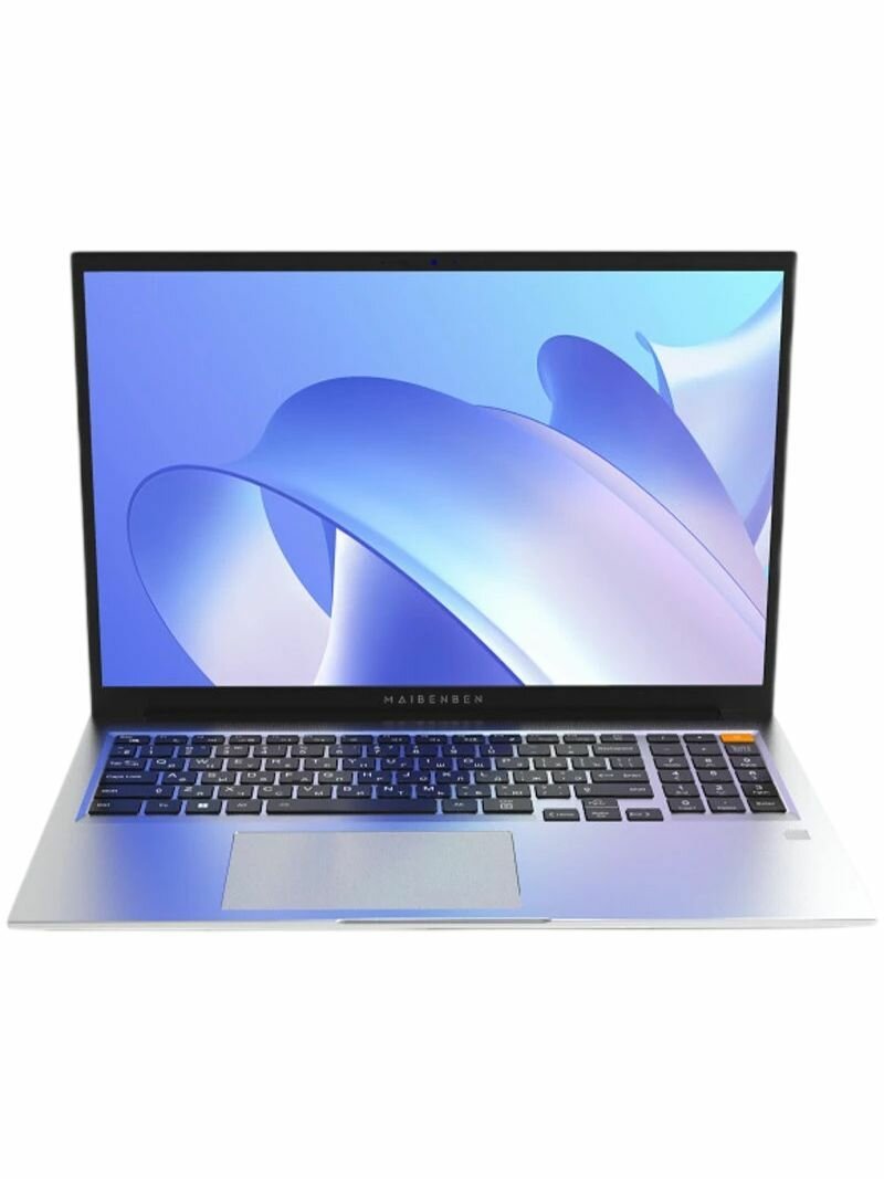 MAIBENBEN Ноутбук 16", Intel Core i3-1315U, RAM 12 ГБ, SSD 256 ГБ, Intel UHD Graphics, Windows Pro, (B116C-i331UM0U14PS4E20), серебристый, Русская раскладка