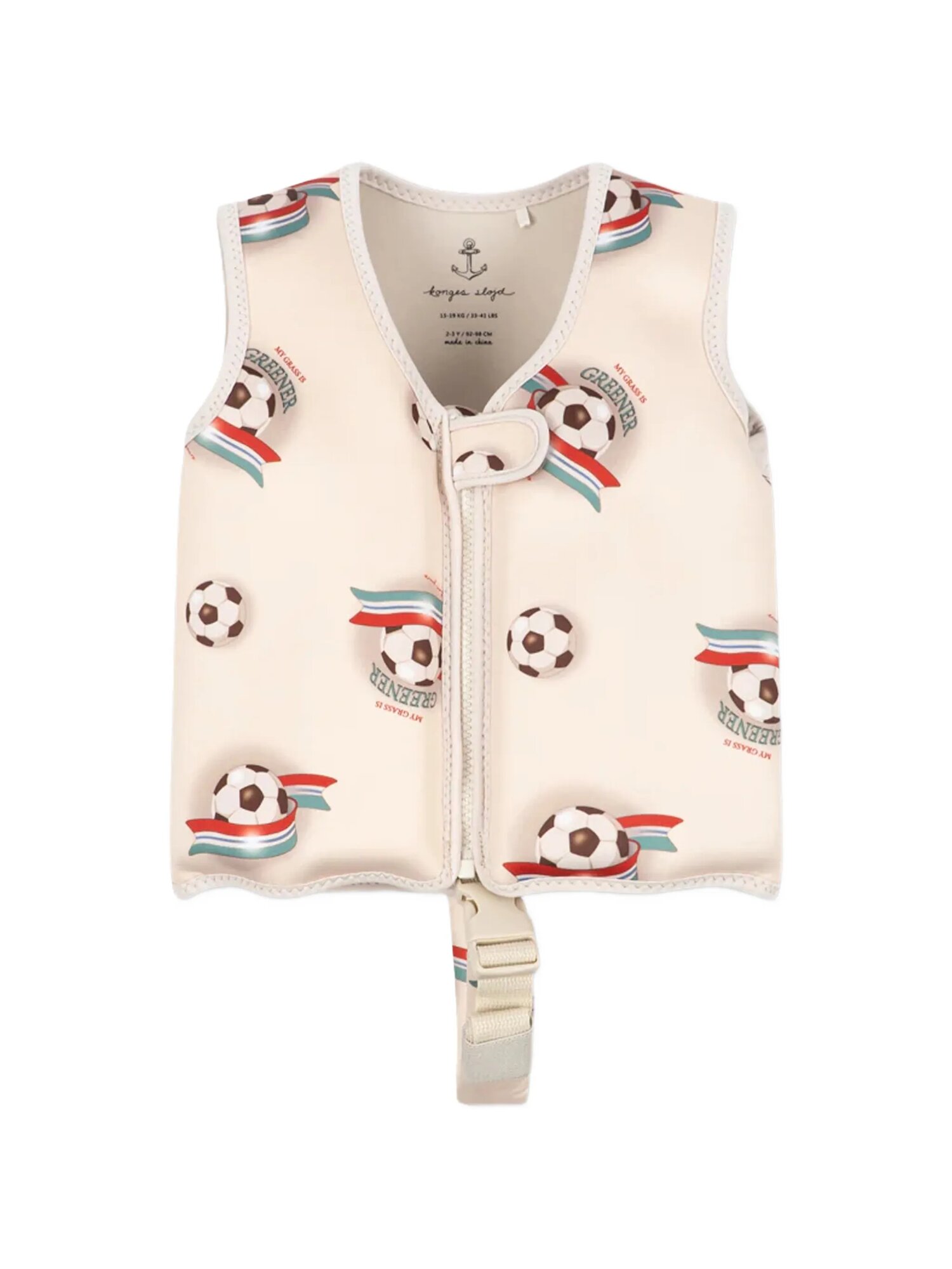 Жилет Ellis football-print swim vest