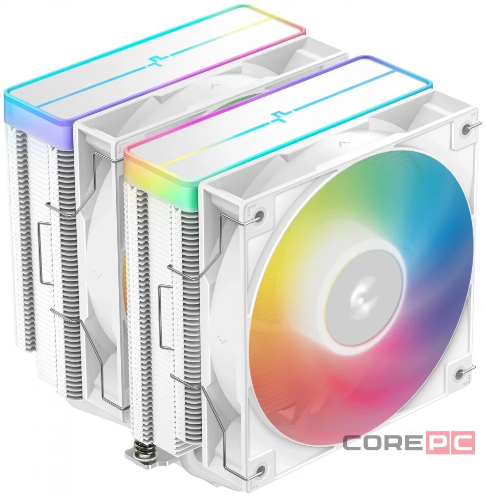 Кулер для процессора Deepcool AG620 WH ARGB V2 White