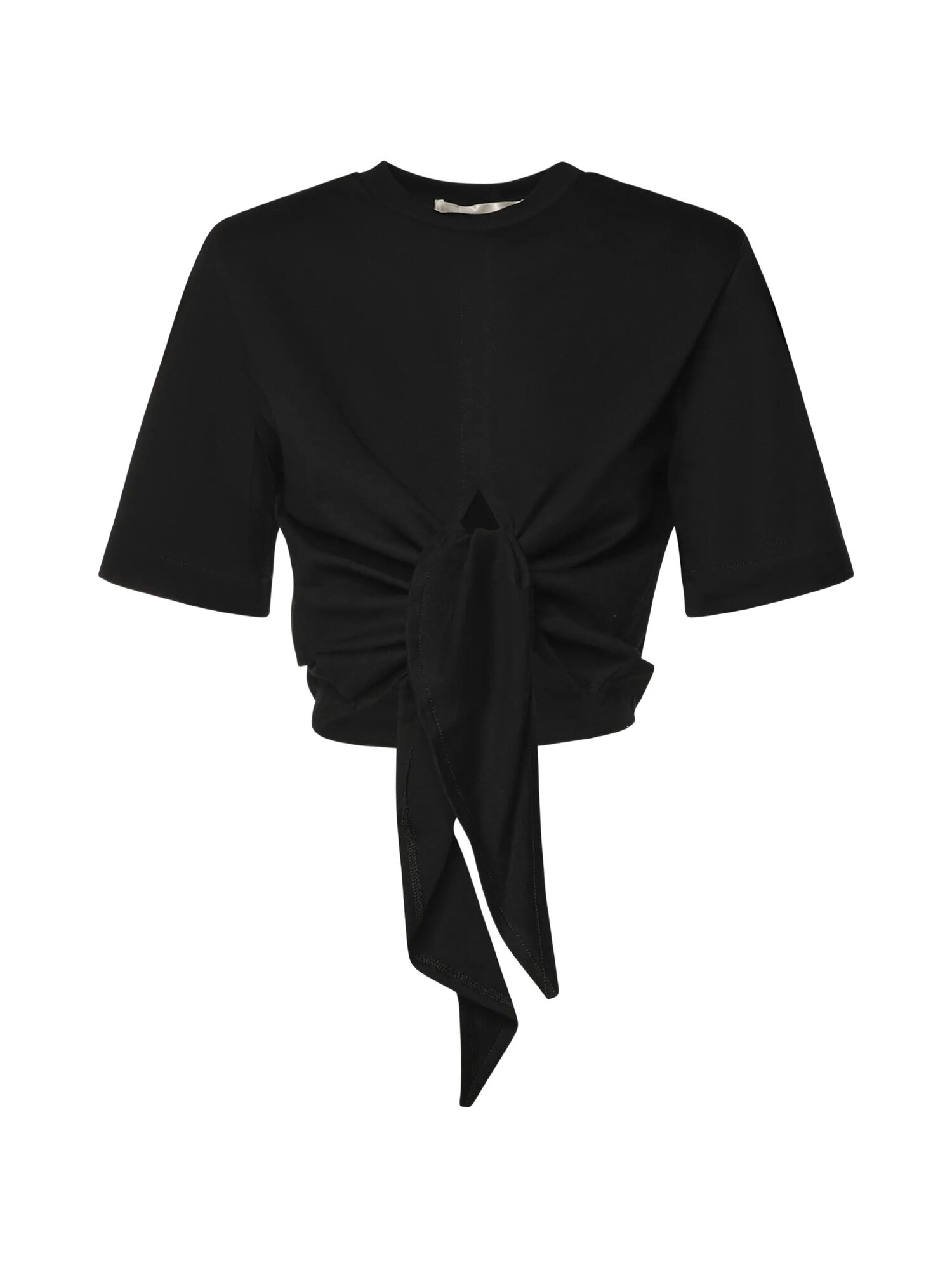 Футболка Self-tie cropped T-shirt