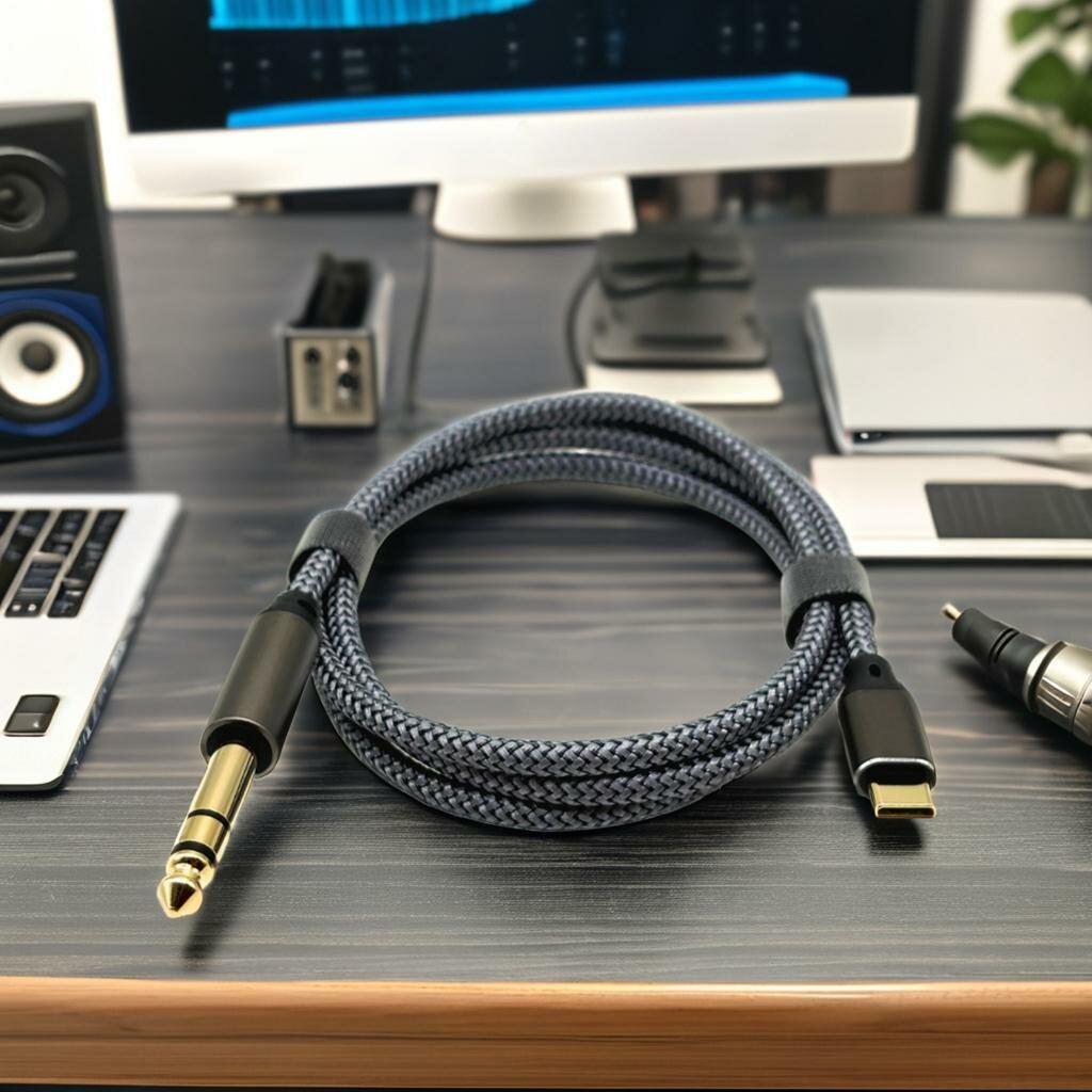 Кабель USB-C — 6,5 мм, 8m — фото 1