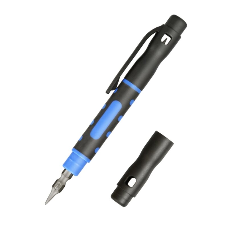 Compact 4 in 1 Screwdriver Ergonomic Design Pen Shaped Double Ended Screwdriver for DIY and Professional Technicians