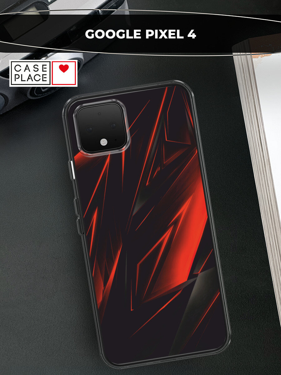 Чехол на Google Pixel 4 / Гугл Пиксель 4 с принтом Игровой фон