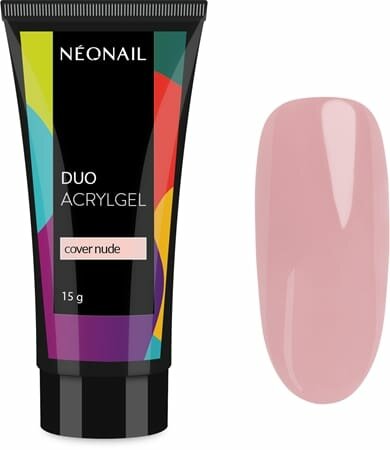 Моделирующий гель NEONAIL Duo Acrylgel Cover Nude, nude, 15 г