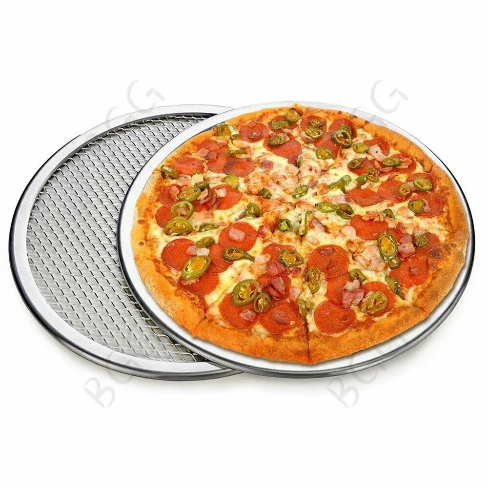 Форма для пиццы, Круглая, 30 см, 1 шт