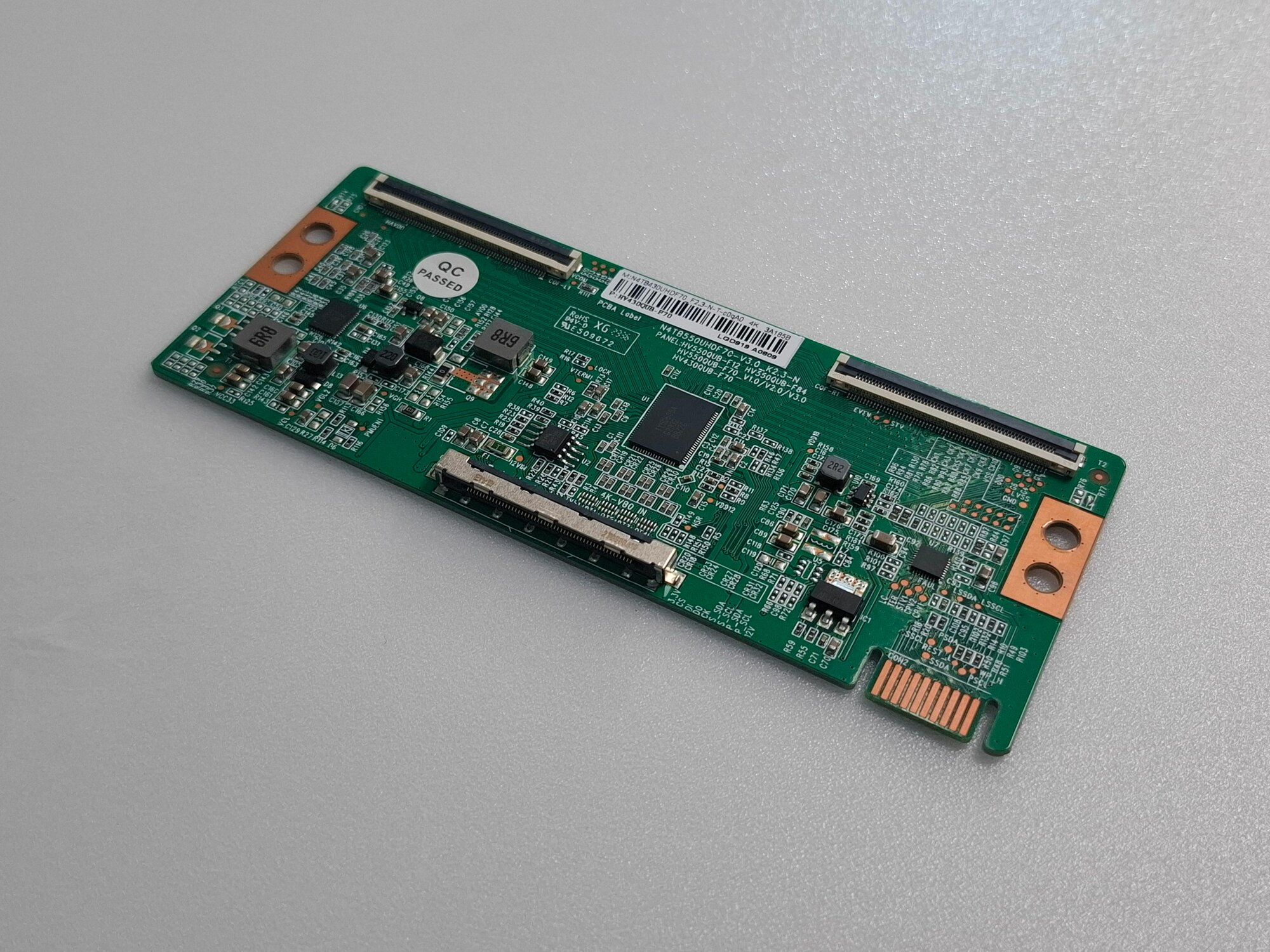 Плата T-Con (HV430QUB-F70), для телевизора HI RX-43U01FB P: HV430QUB-F70