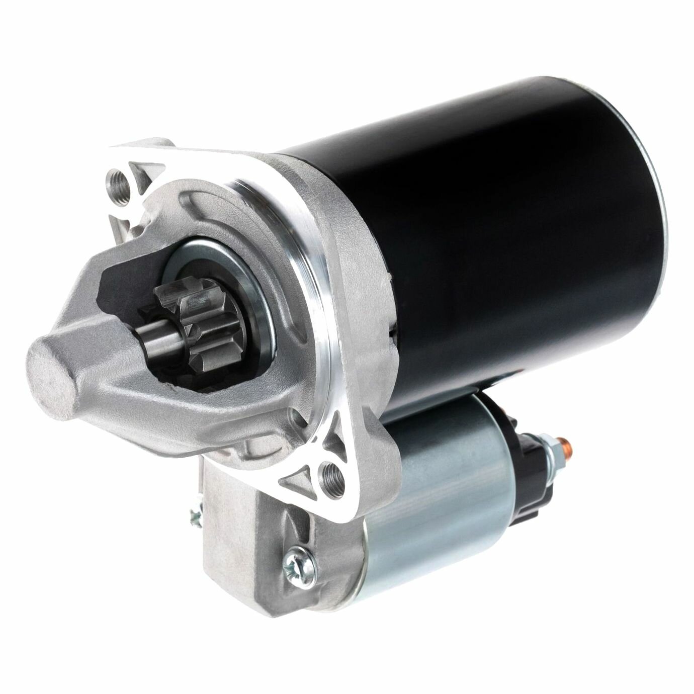 Стартер 0,9 кВт, 8 зубьев Hyundai Solaris 10-17, i30 08-17- Kia Rio III 11-17, Ceed 06-18 LECAR LECAR000129702