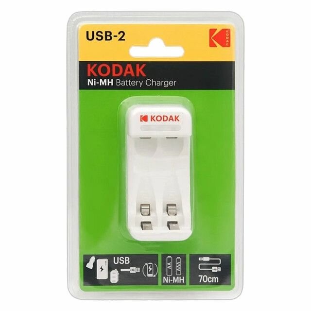 Зарядное устройство Kodak, 2 разъема